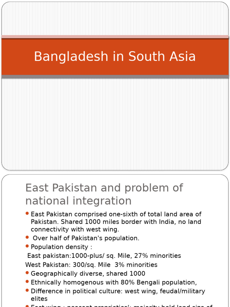 Bangladesh: History, Politics, and Growth | PDF | Bangladesh