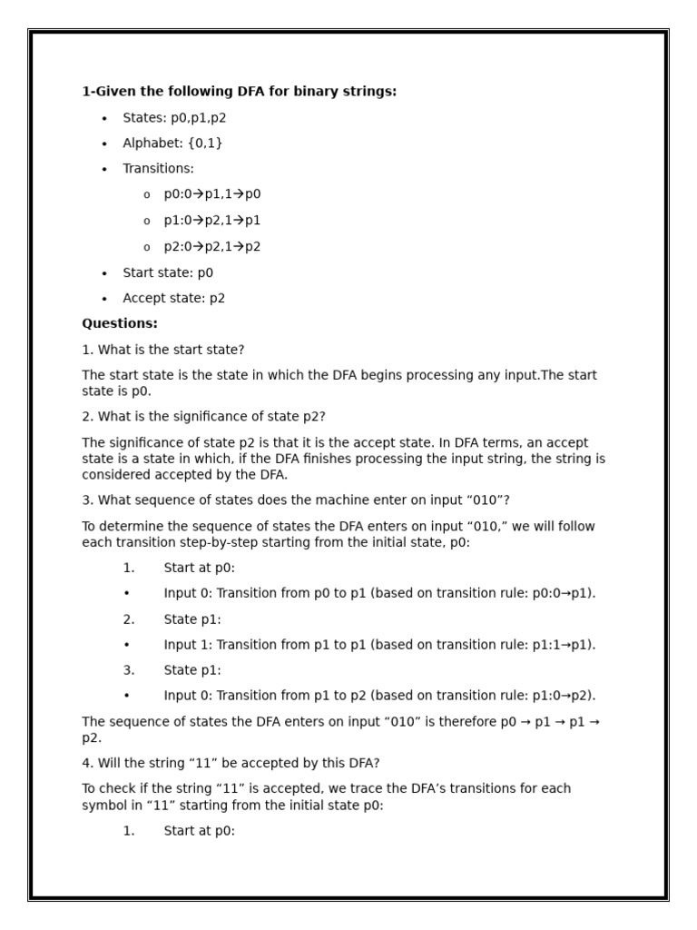 assignment 1 | PDF | String (Computer Science) | Theoretical Computer ... assignment 1 | PDF | String (Computer Science) | Theoretical Computer ...