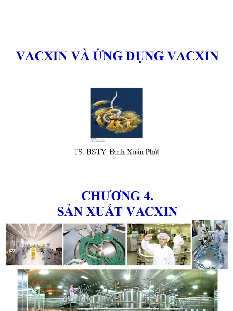 Vacxin Bai 4. San Xuat Vacxin | PDF