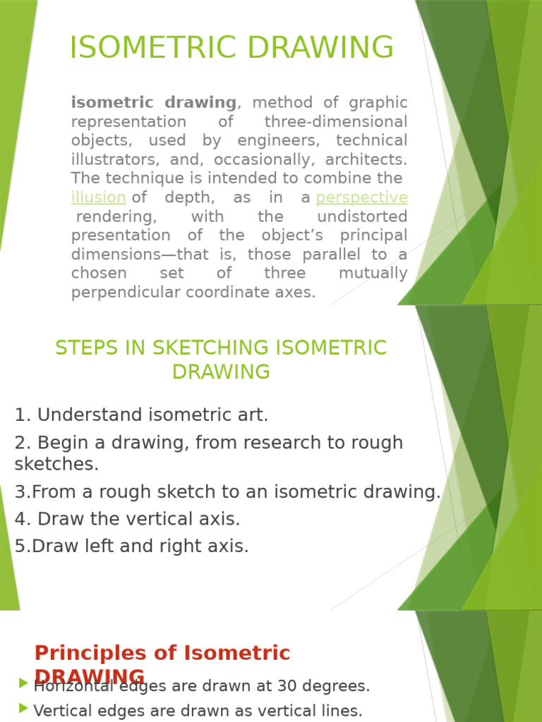 Isometric Drawing | PDF