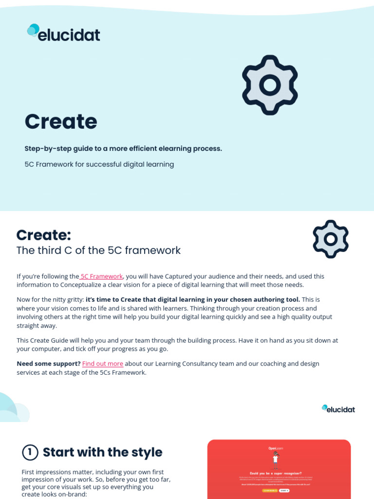 5C - Create | PDF | Educational Technology | Learning