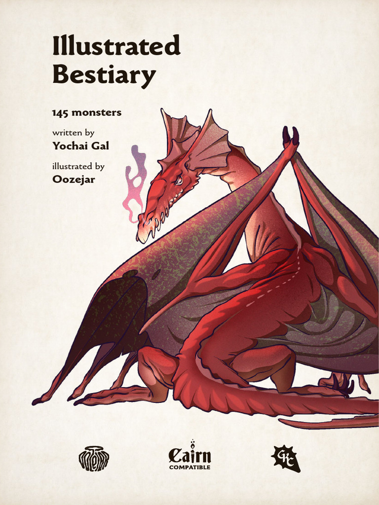 Illustrated Bestiary | PDF | Dragon