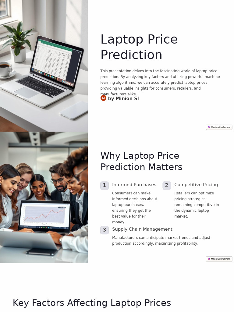 Laptop Price Prediction | PDF | Prediction | Laptop