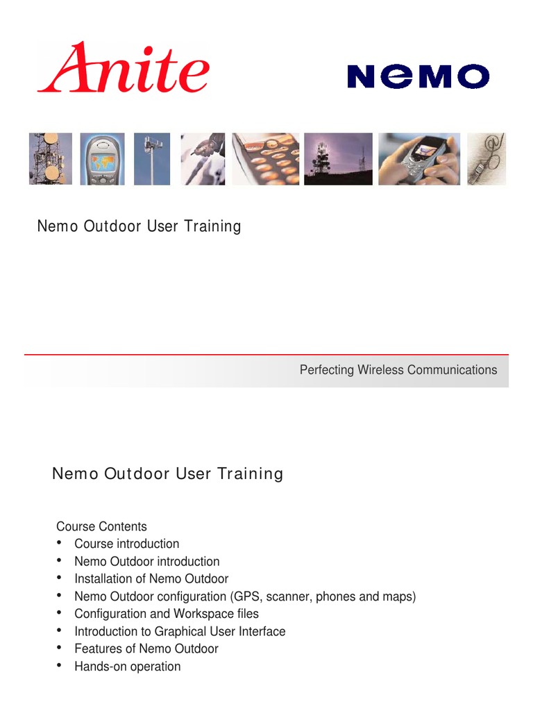 Nemo Outdoor 4.X Training | PDF | File Transfer Protocol | Proxy Server