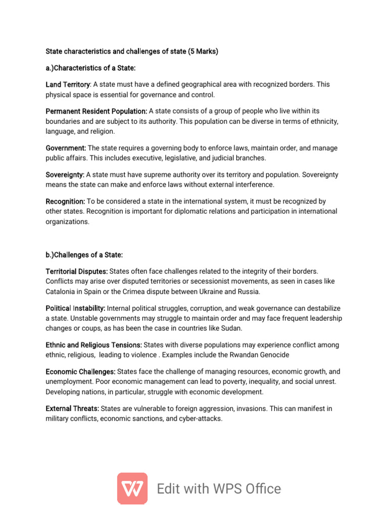 State character-WPS Office | PDF