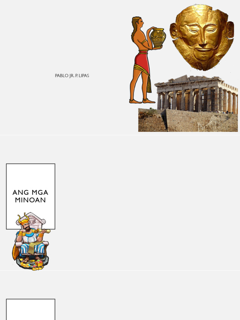 Minoan Mycenaean at Klasikong Greece | PDF