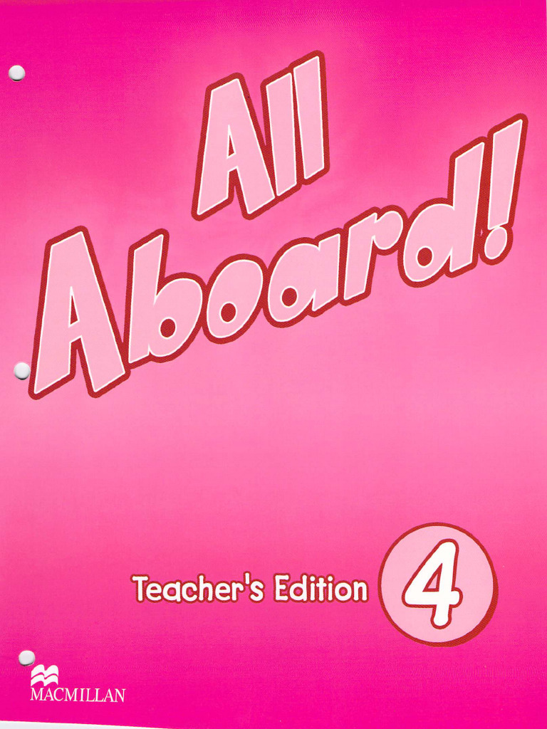 All Aboard 4 Teacher Book | PDF