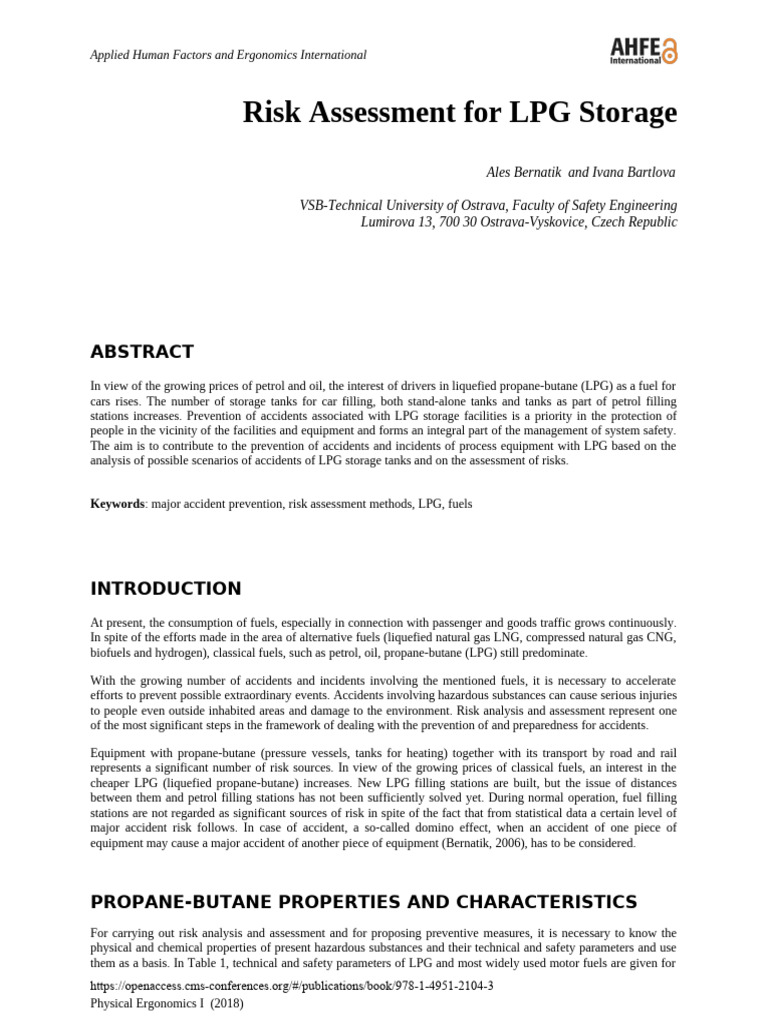 LPG Storage Terminal Hazards | PDF | Liquefied Petroleum Gas | Risk