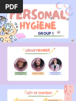 Personal Hygiene Checklist | PDF