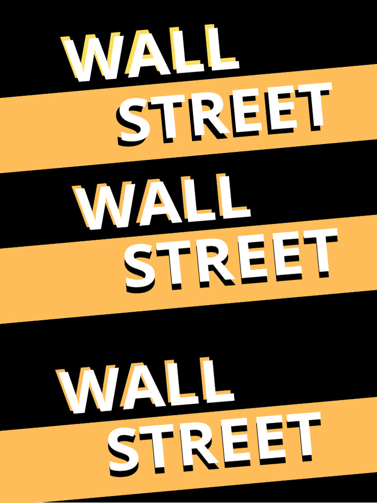 Historia de Wall Street | PDF | Bolsa | Comerciante (Finanzas)