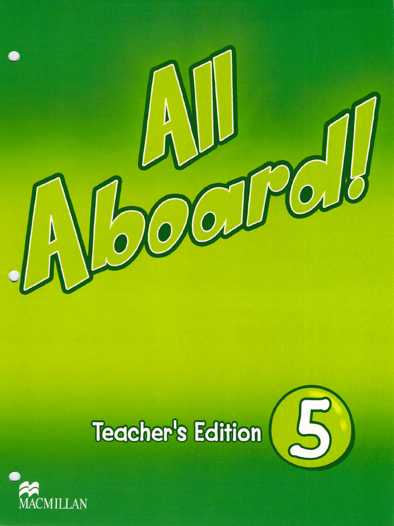 All Aboard 5 Teacher Book | PDF