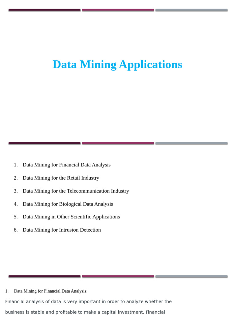 Data Mining Applications | PDF | Metabolomics | Proteins