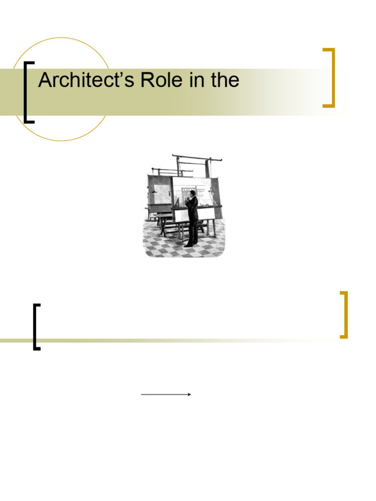 L3-Architect_s Role | PDF | Architect | Engineering