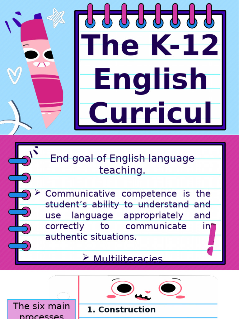 K-12 English Curriculum Report | PDF | Curriculum | Literacy