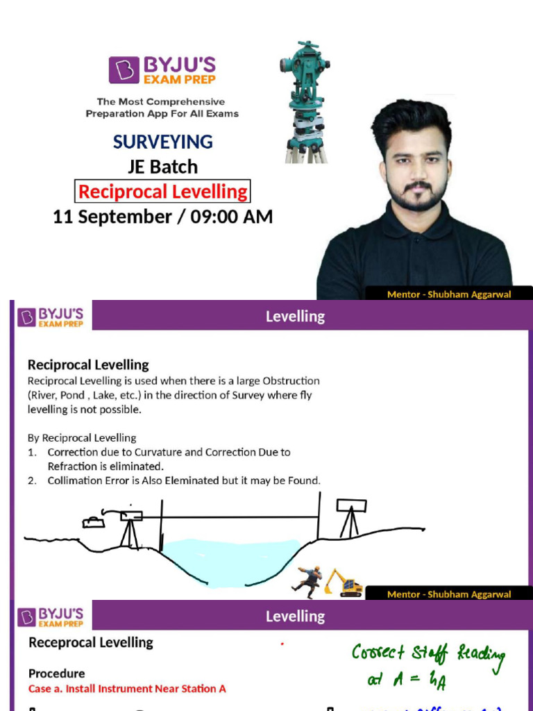 Reciprocal and Trignometric Levelling | PDF