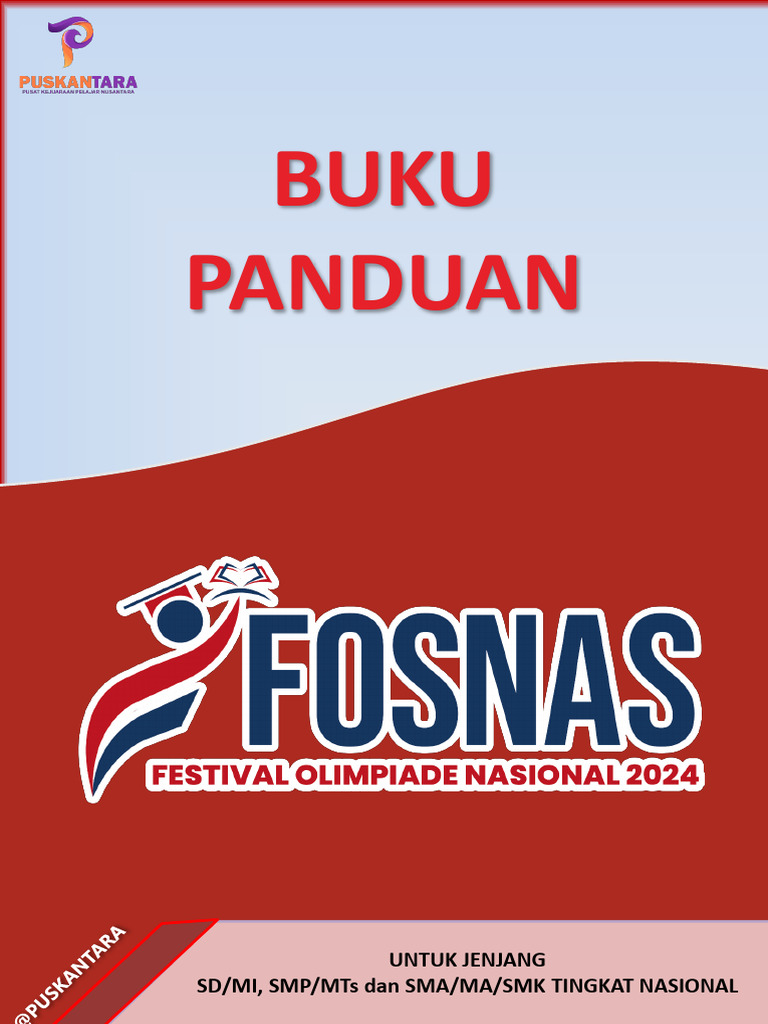 Buku Panduan Fosnas 2024 | PDF