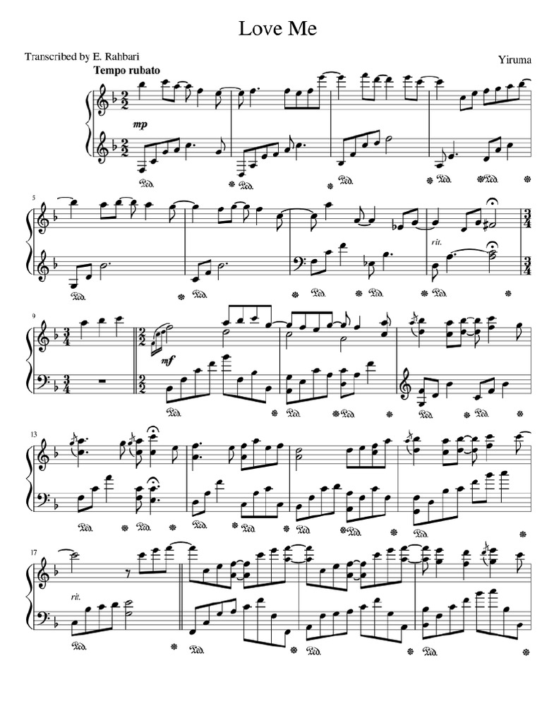 Love Me - Yurima | PDF