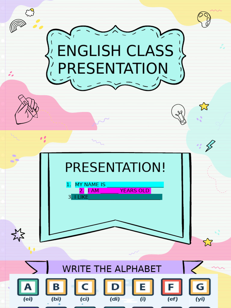 Interactive English Class Activities | PDF