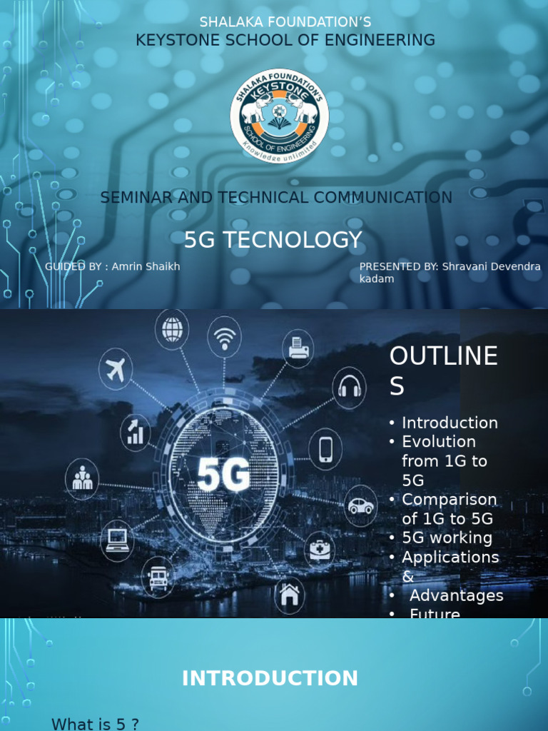 5G Tecnology | PDF | Cellular Network | Radio