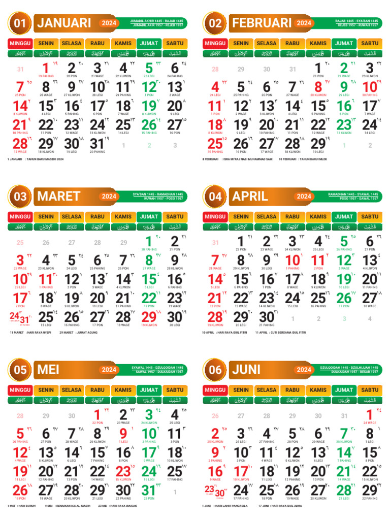 Kalender 2024 | PDF