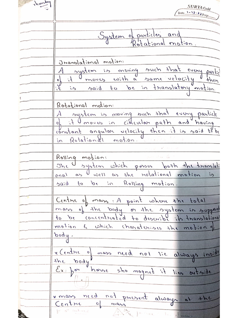 Rotational Motion | PDF