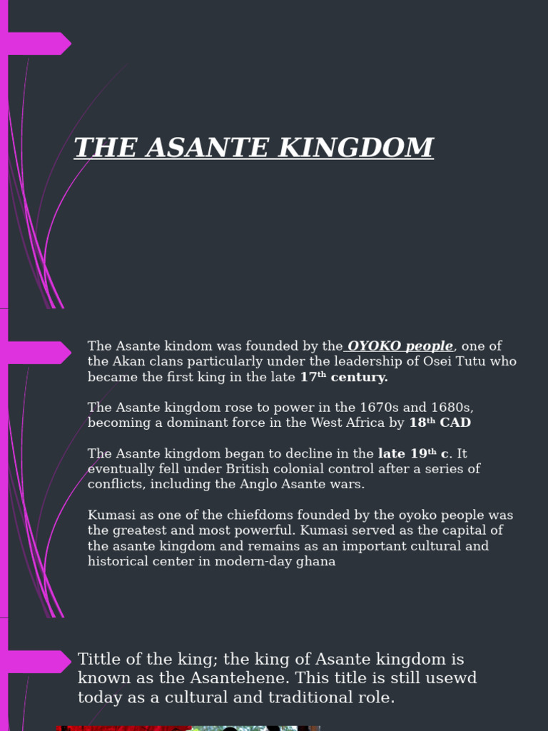 The Asante Kingdom (Haku) | PDF | Travel | Classics