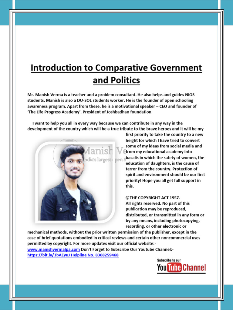 Political Notes 3rd Sem | PDF | Capitalism | Marxism