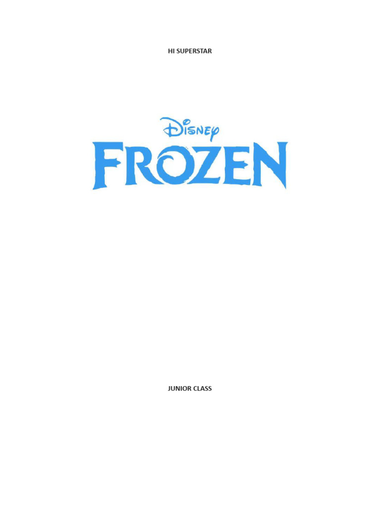 Frozen Script | PDF