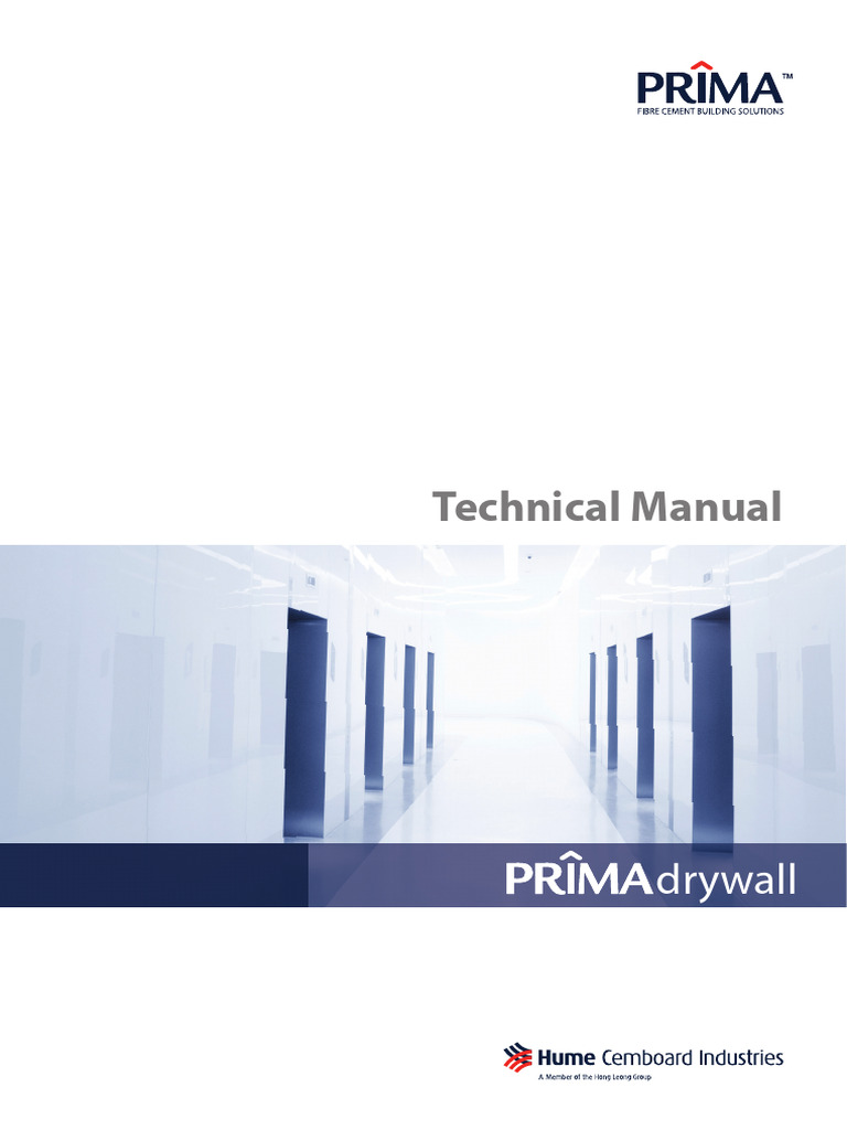 13a. Prima Drywall Technical Manual D V1 | PDF | Framing (Construction ...