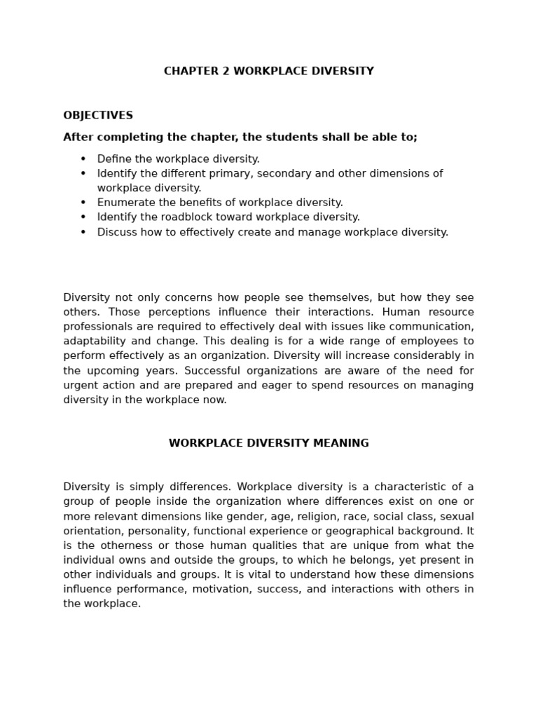 Group 2 Chapter 2 Hbo | PDF | Affirmative Action | Stereotypes