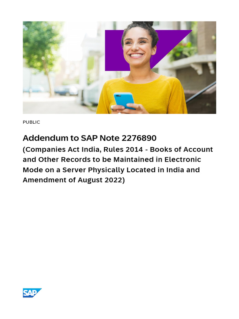 SAP DART Tool for India Compliance | PDF | Regulatory Compliance | Backup