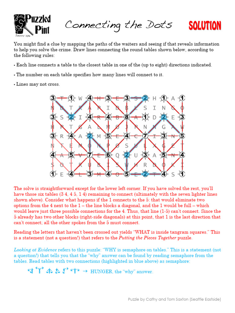 01-Connecting The Dots-Solution | PDF