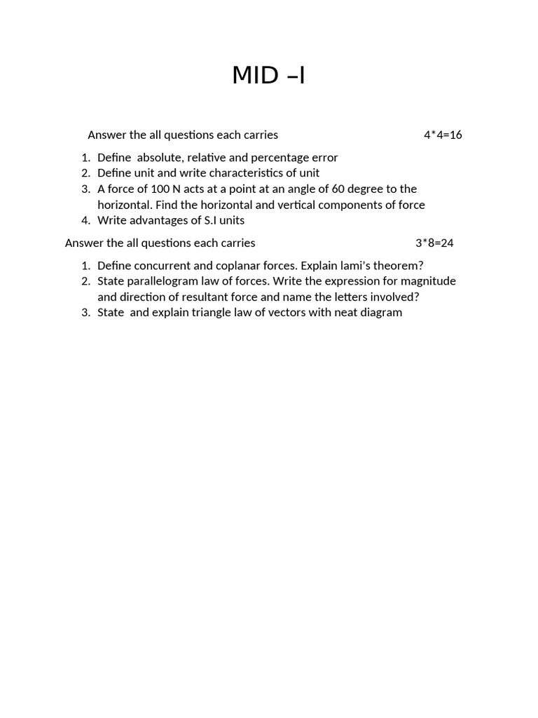 MID Phy | PDF | Finance & Money Management | Teaching Methods & Materials
