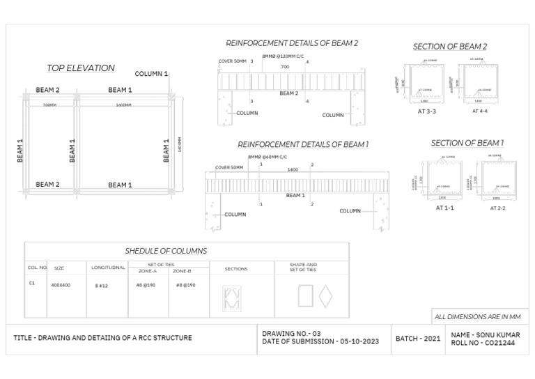 Exp 7 Final | PDF | Structural Engineering