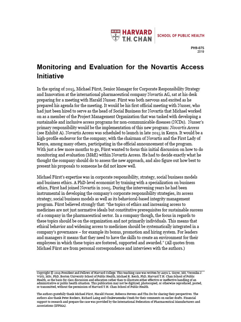 Novartis | PDF | Preventive Healthcare | Medicine