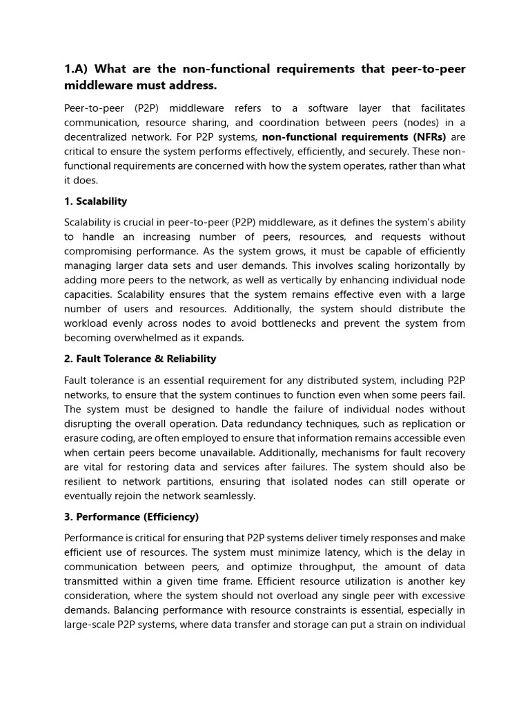 Unit 4 Mid 2 | PDF | Multicast | Peer To Peer