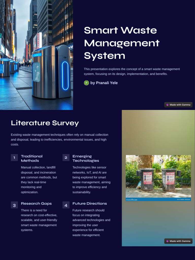 Smart Waste Management System | PDF | Waste Management | Computer Network