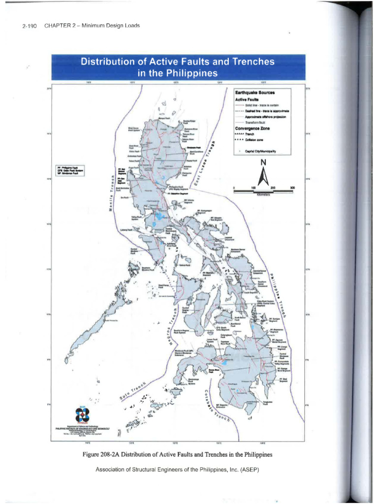 Active Faults Map | PDF