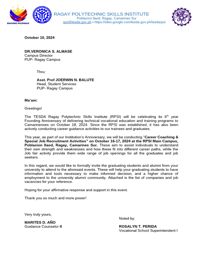 Letter To Pup | PDF | Business | Social Science