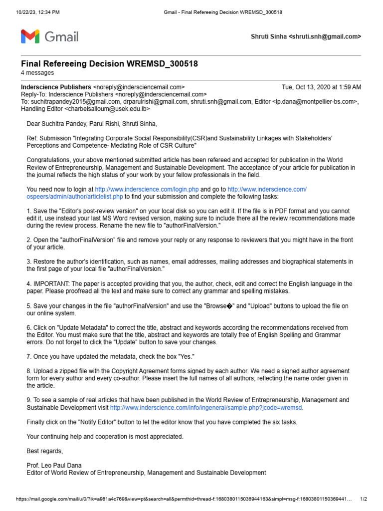 CSR Paper | PDF | Software | Computing