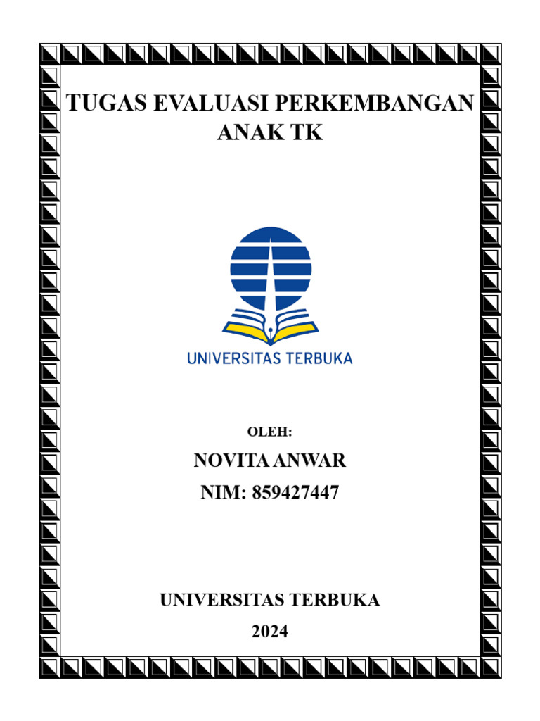 Sesi 3 Tugas 1 Evaluasi Perkembangan Anak TK | PDF