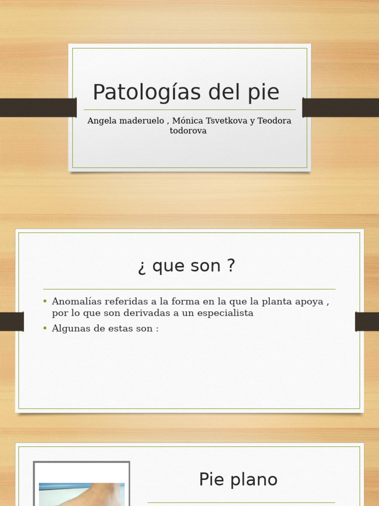 Patologias Del Pie | PDF | Salud y bienestar