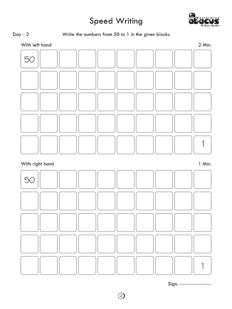 Day 2 Speed Writing | PDF