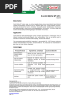 Castrol Alpha SP 150 Data Sheet | PDF | Lubricant | Gear