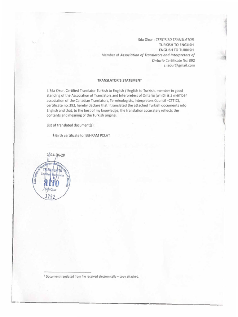 ISLAM Children Birth Certificates | PDF | Birth Certificate ...