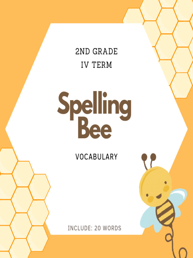 Spelling Bee Segundo Grado - 1 - 135043730 | PDF