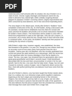 City of Ember Comprehension Questions | PDF | General Fiction