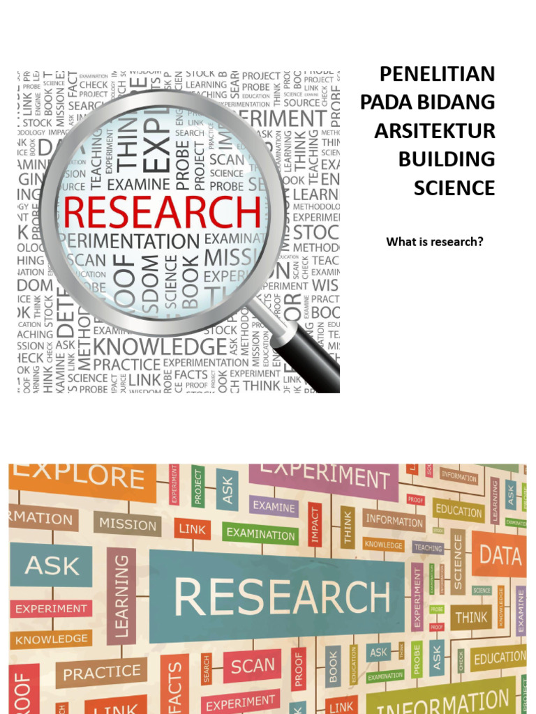 2021 Metode Penelitian Building Science | PDF