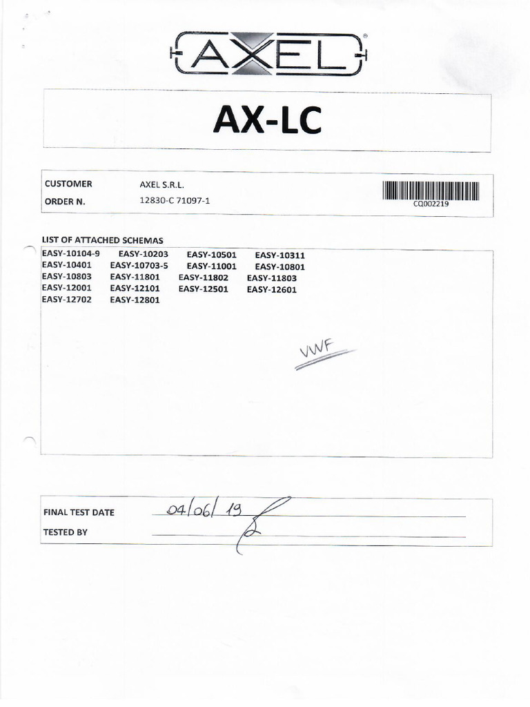 AX-LC VVVF Wiring Diagram | PDF