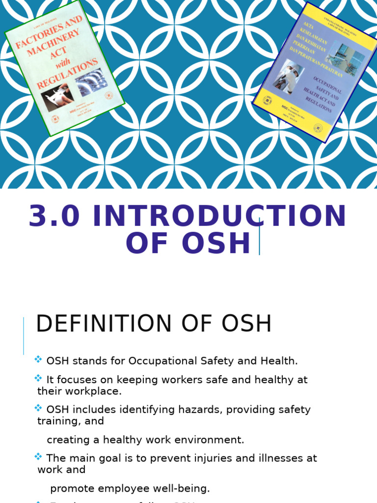 Fb10104 Chapter 3 Osha | PDF | Occupational Safety And Health | Occupational Safety And Health ...